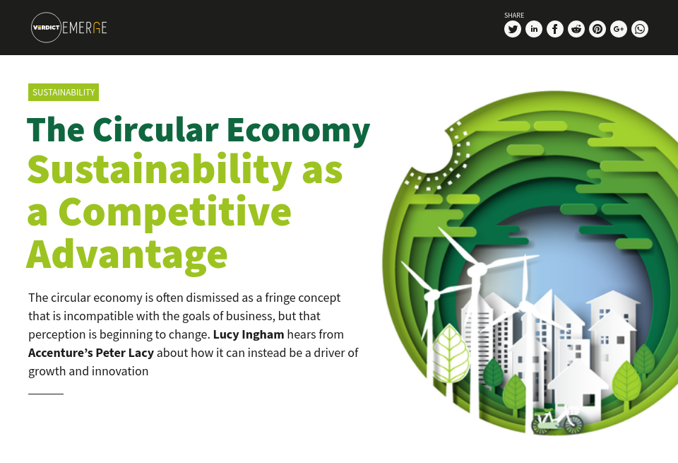 The Circular Economy: Sustainability as a Competitive Advantage ...